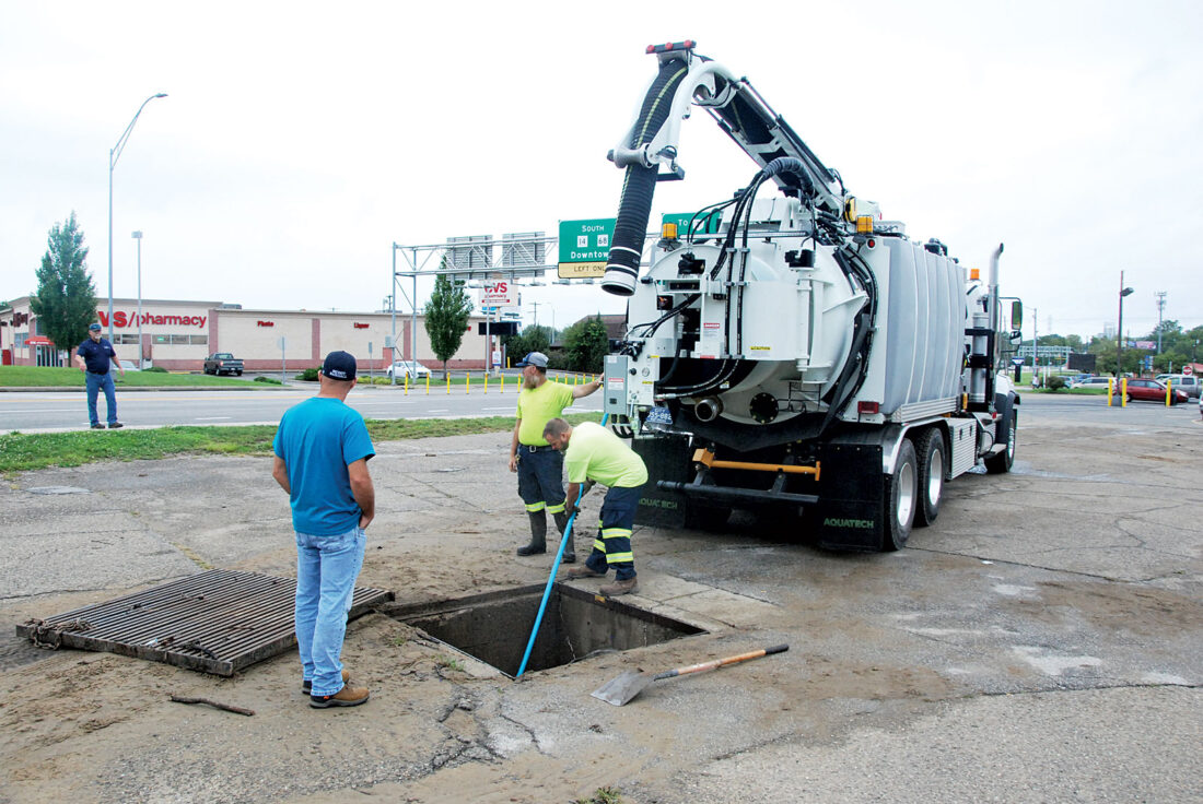 Parkersburg breaks out new truck to clean storm sewers | News, Sports ...